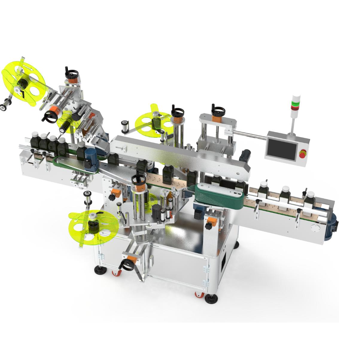 Top & Front & Back Labeling