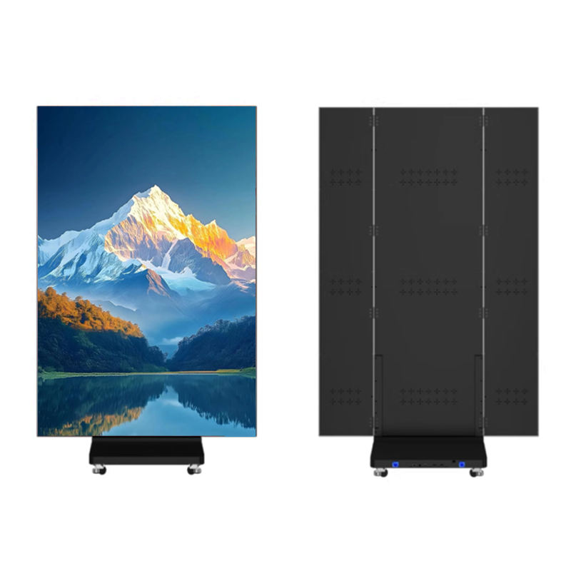 Indoor Tri-fold Poster LED Display | Portable Digital Signage
