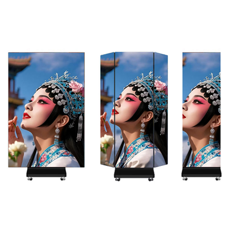 Indoor Tri-fold Poster LED Display | Portable Digital Signage
